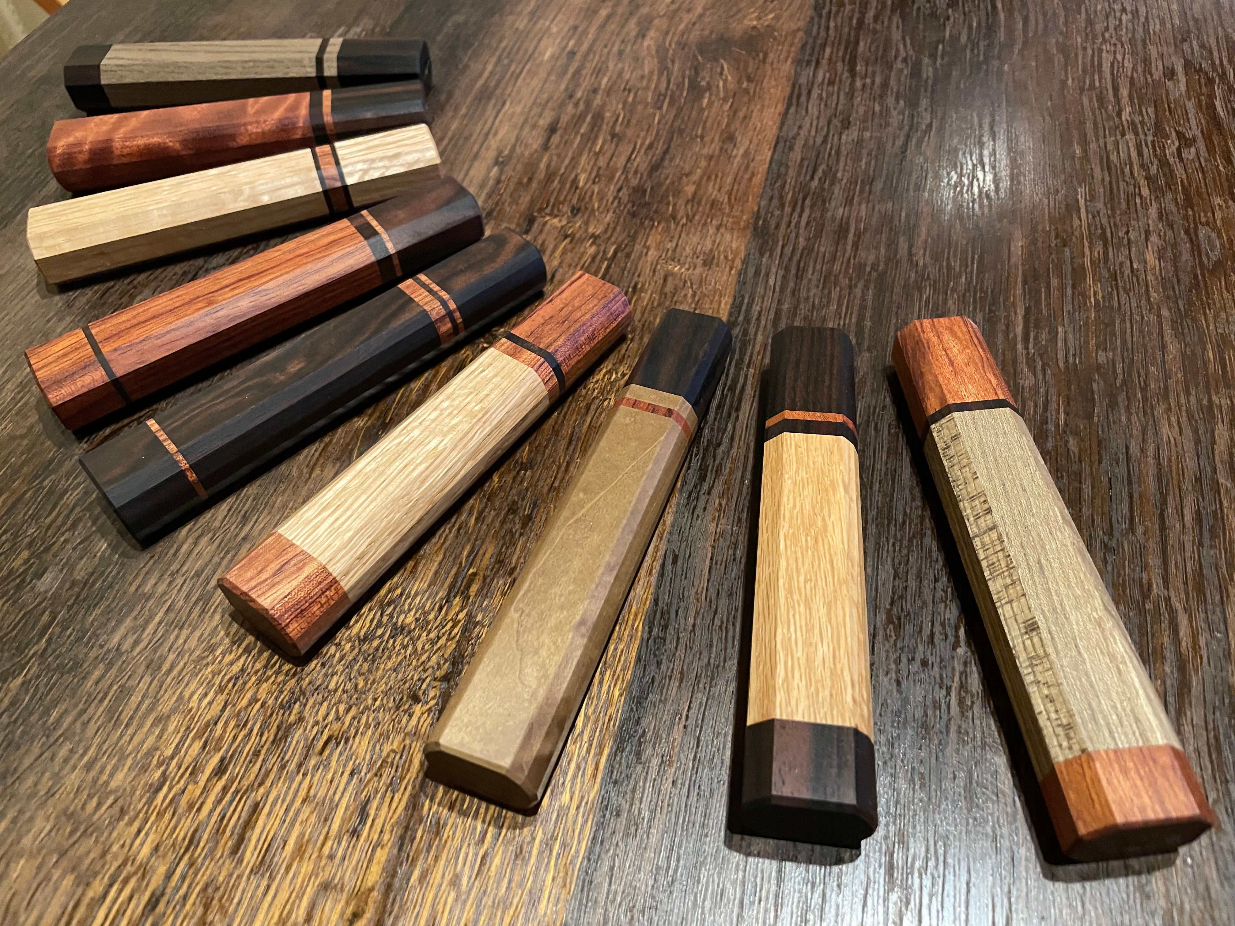 Knive handle – Hanabusa Hinoki Cypress Lumber Wood